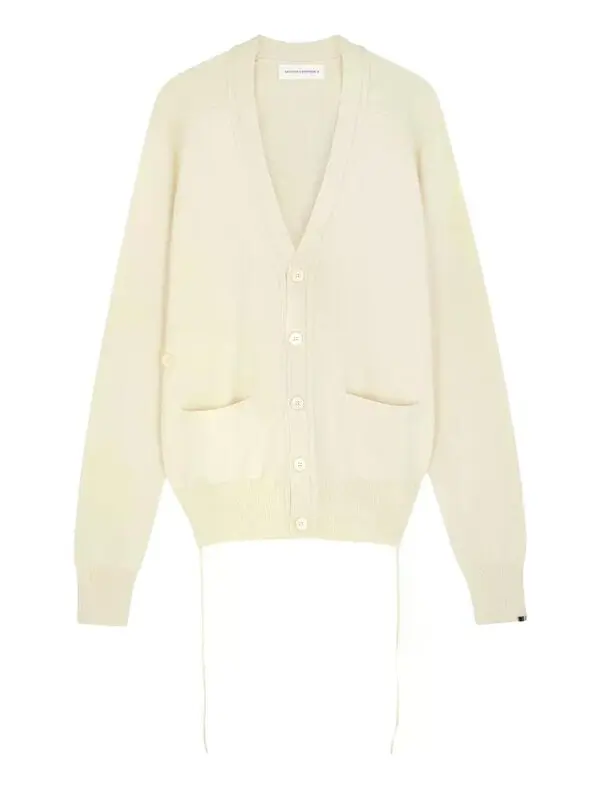 EXTREME CASHMERE X Front-pocket Cardigan - Neutrals