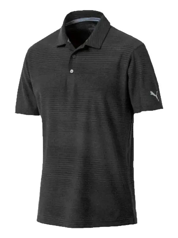 PUMA Pounce Aston Logo-detail Polo Shirt - Grey
