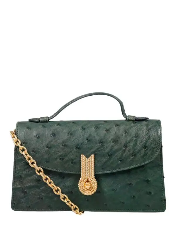 AMATO DANIELE Top-handle Shoulder Bag With Chain - Green
