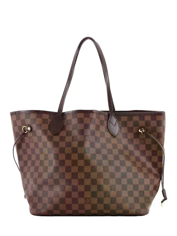 LOUIS VUITTON Neverfull Nm Damier Mm Tote Bag - Brown