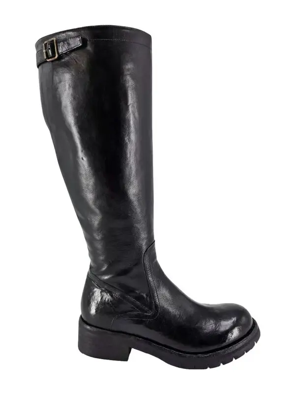 MADISON.MAISON Tall Zip-up Boots - Black