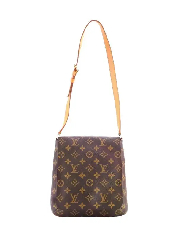 LOUIS VUITTON Musette Salsa Handbag Monogram Canvas Pm - Brown