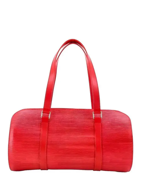 LOUIS VUITTON Soufflot Epi Leather Handbag - Red