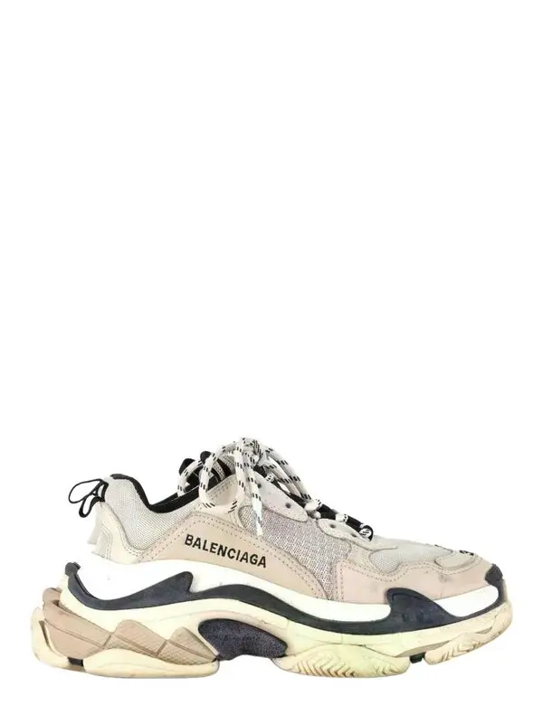 Balenciaga Triple S Layered Sneakers - Neutrals
