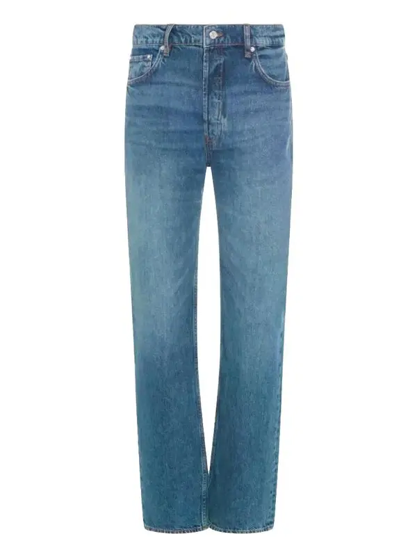 ANINE BING Bodhi Straight-leg Jeans - Blue