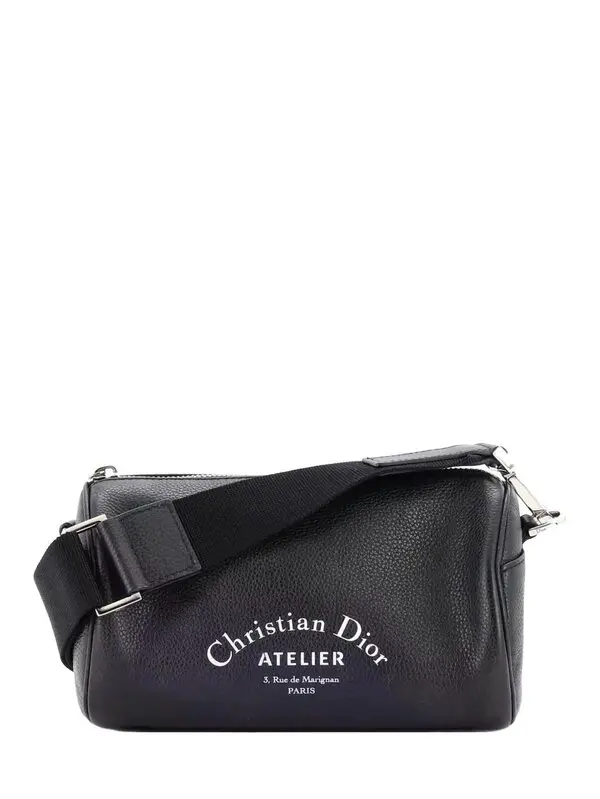 Dior Roller Messenger Crossbody Bag - Black