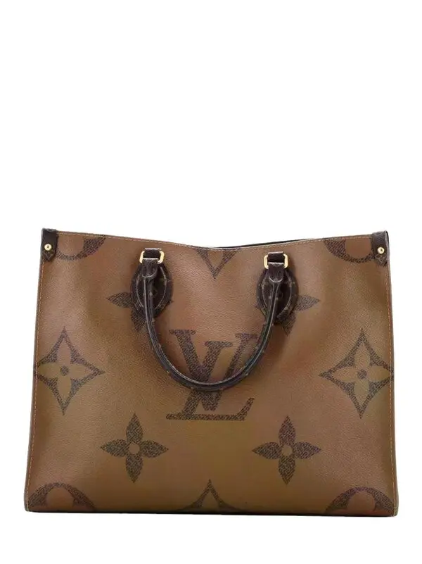 LOUIS VUITTON Onthego Reverse Monogram Giant Mm Tote Bag - Brown