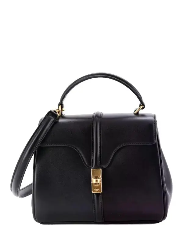 Celine 16 Mini Satchel - Black