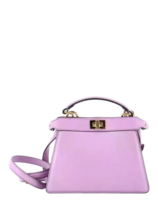 Fendi Peekaboo Iseeu Petite Crossbody Bag - Purple