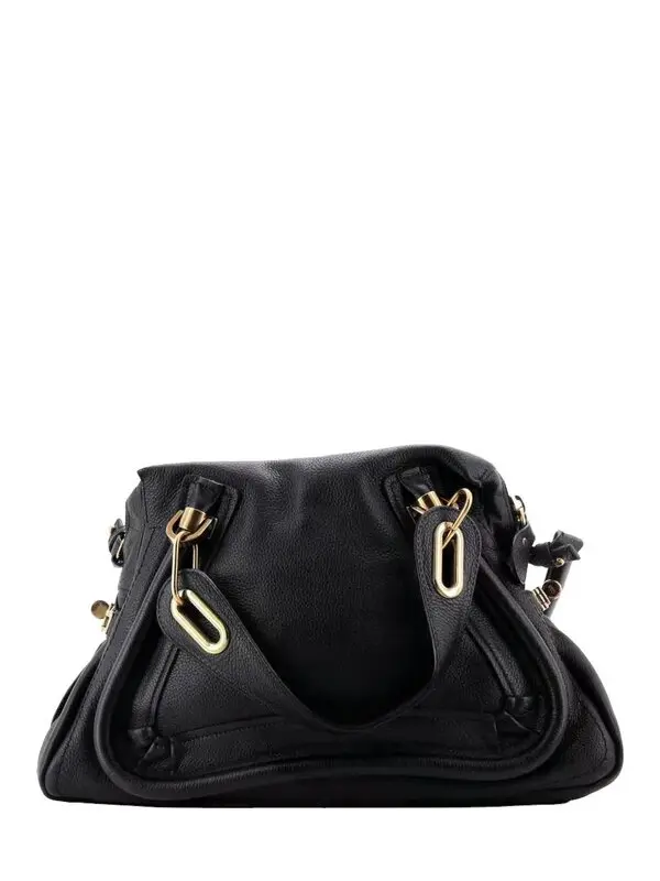 Chloé Paraty Top Handle Medium Satchel - Black