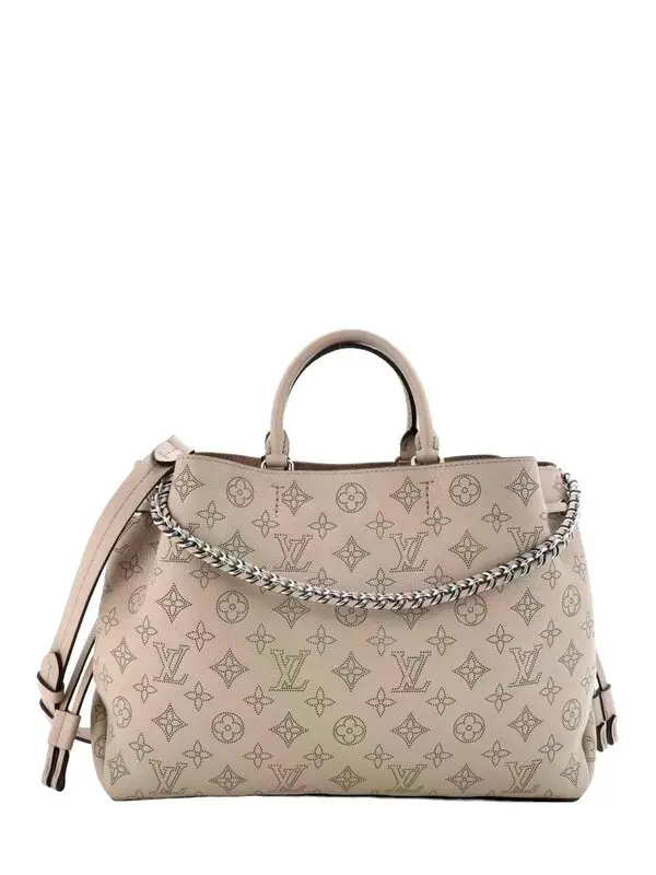 LOUIS VUITTON Bella Mahina Leather Tote - Neutrals