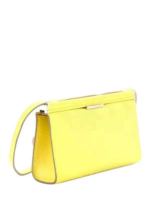 Hermès Clic-h Evercolor 21 Shoulder Bag - Yellow