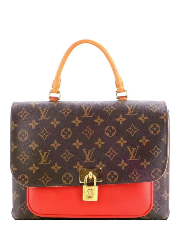 LOUIS VUITTON Marignan Handbag Monogram Canvas - Brown