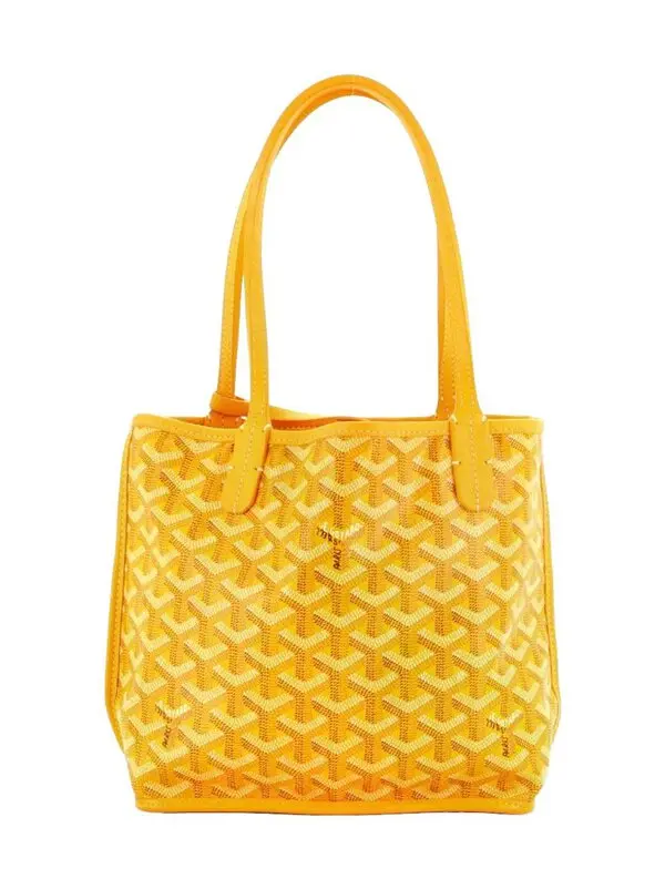 Goyard Anjou Reversible Mini Satchel - Yellow