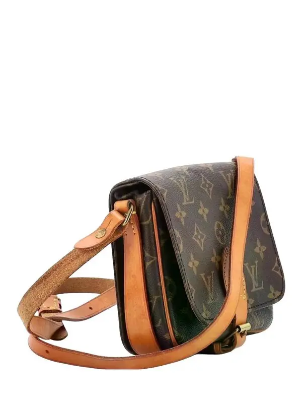 LOUIS VUITTON Cartouchiere Pm Monogram Crossbody Bag - Brown