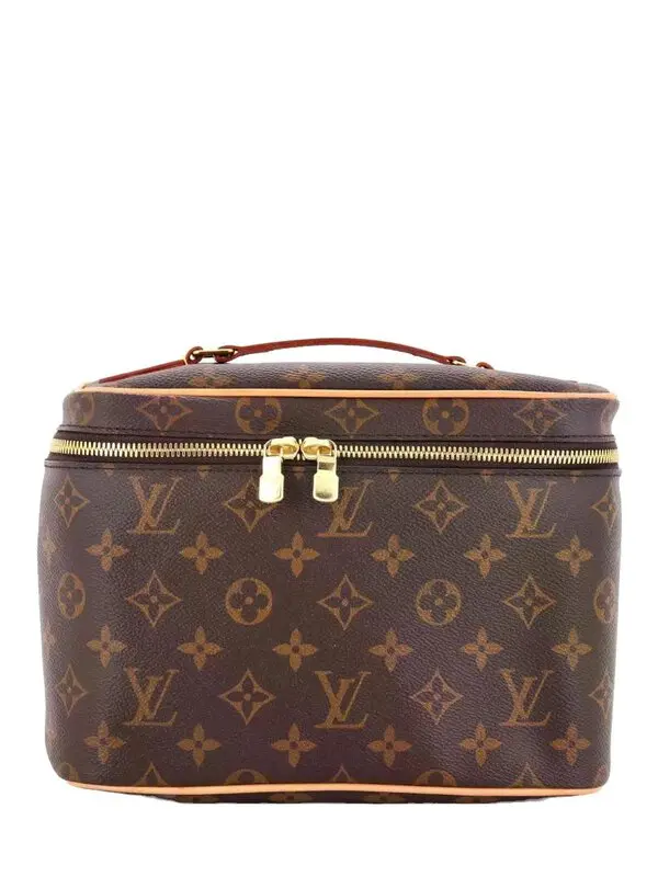 LOUIS VUITTON Nice Vanity Case Monogram Canvas Bb - Brown