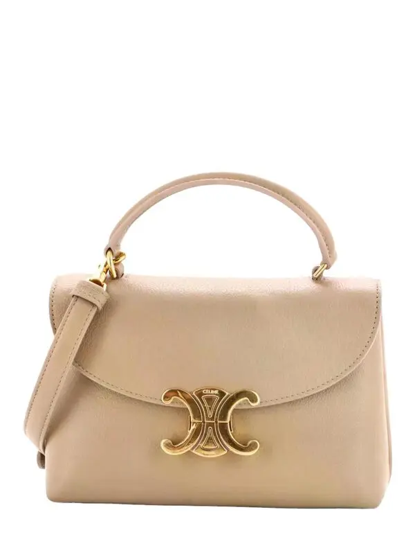 Celine Nino Top Handle Teen Satchel - Neutrals