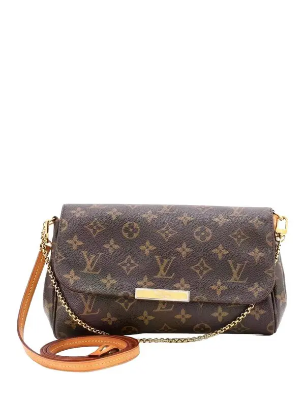 LOUIS VUITTON Favorite Handbag Monogram Canvas Mm - Brown