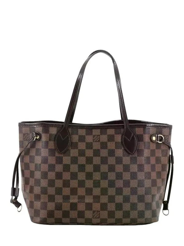 LOUIS VUITTON Neverfull Pm Tote Bag - Brown