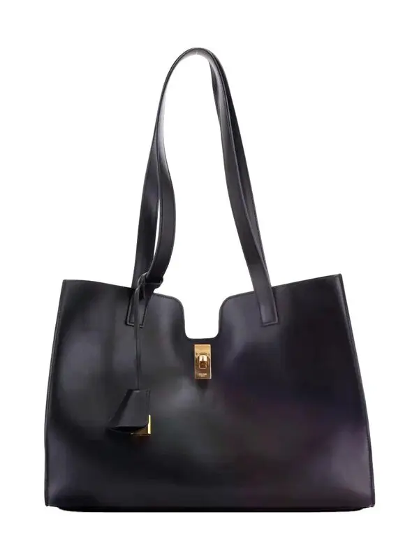Celine Cabas 16 Smooth Calfskin Tote Bag - Black