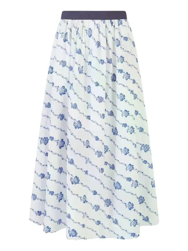 Rosie Assoulin A-line Skirt - White