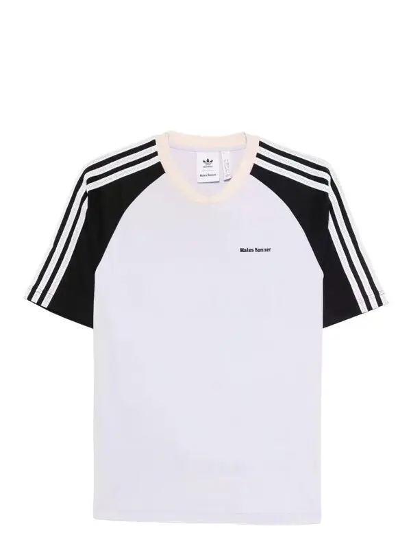 WALES BONNER X Adidas Stripe Detail T-shirt - Purple