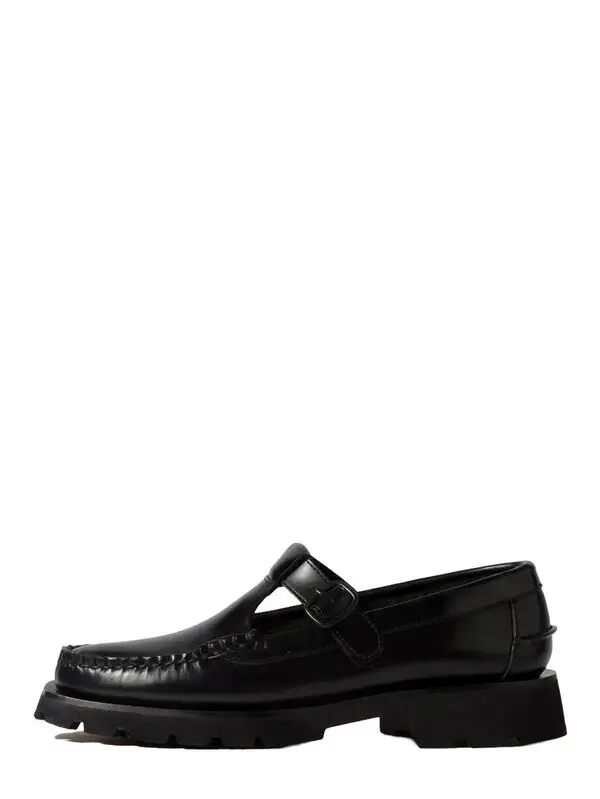 Hereu Alber Sport T-bar Loafers - Black