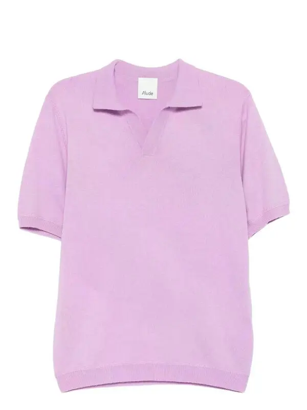 ALLUDE Short-sleeved T-shirt - Purple