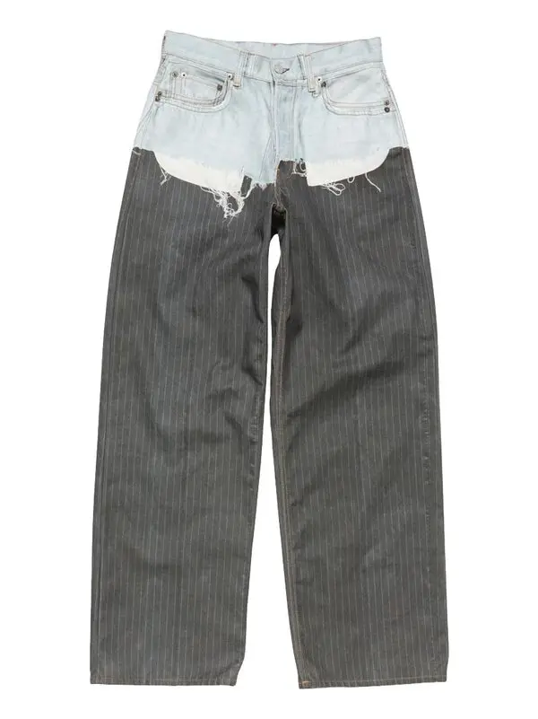 Acne Studios 1981 Trompe-l'oeil Jeans - Blue