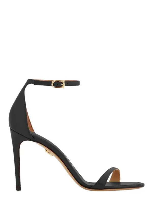 FERRAGAMO Strappy Stiletto Sandals - Brown