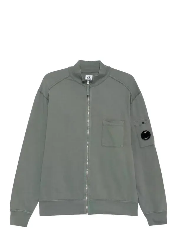 C.P. COMPANY Zip Jacket With Chest Pocket - Green