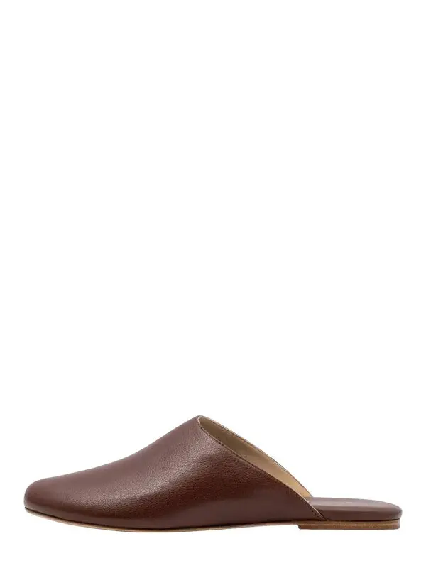 A.p.c. Leather Mules - Brown