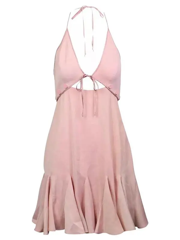 Opening Ceremony Halterneck Dress - Pink