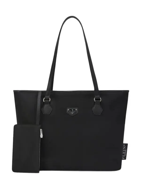 Philipp Plein Nylon Shopper Bag - Black