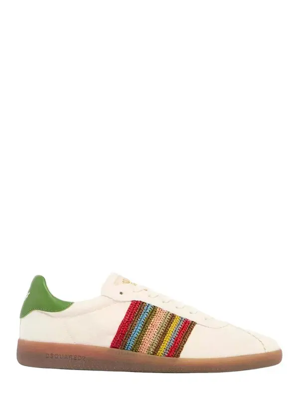 Dsquared2 Stripe Panel Sneakers - Neutrals