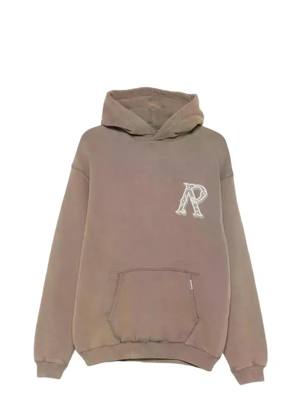 REPRESENT Western Initial Hoodie - Neutrals