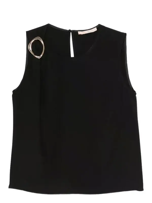 PENNYBLACK Ring-detail Blouse - Black