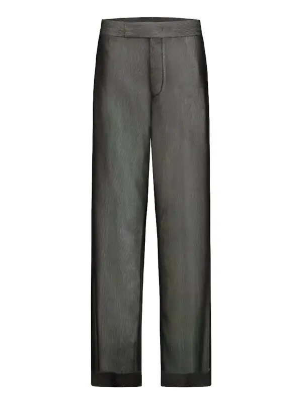 SAPIO Tailored Trousers - Black