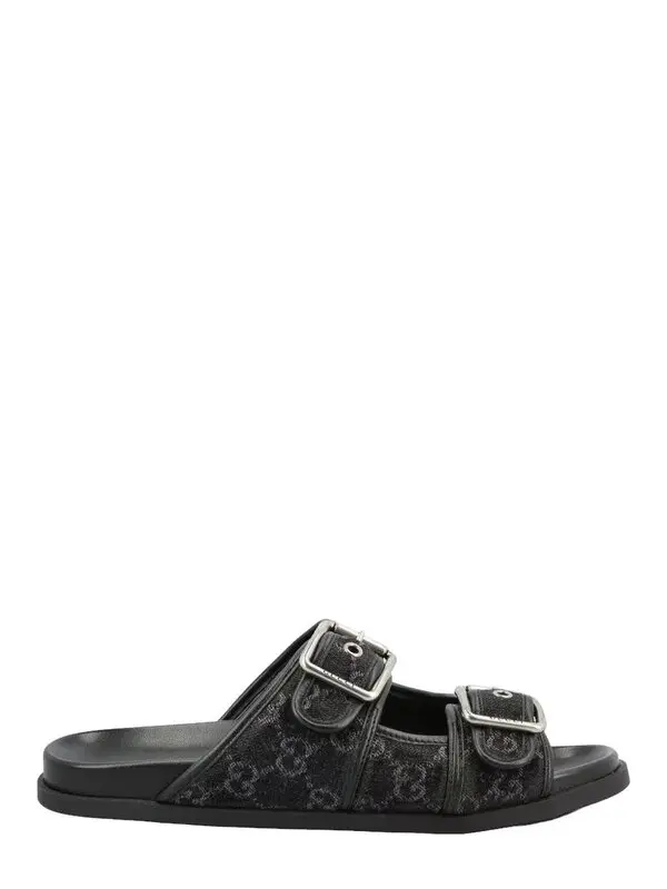Gucci Buckle-strap Sandals - Black
