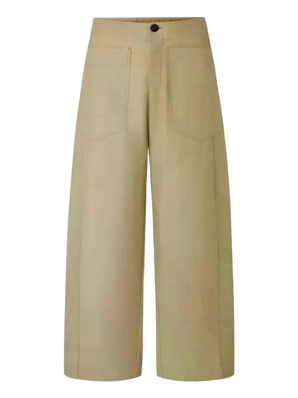 Soeur Hero High-waisted Trousers - Neutrals