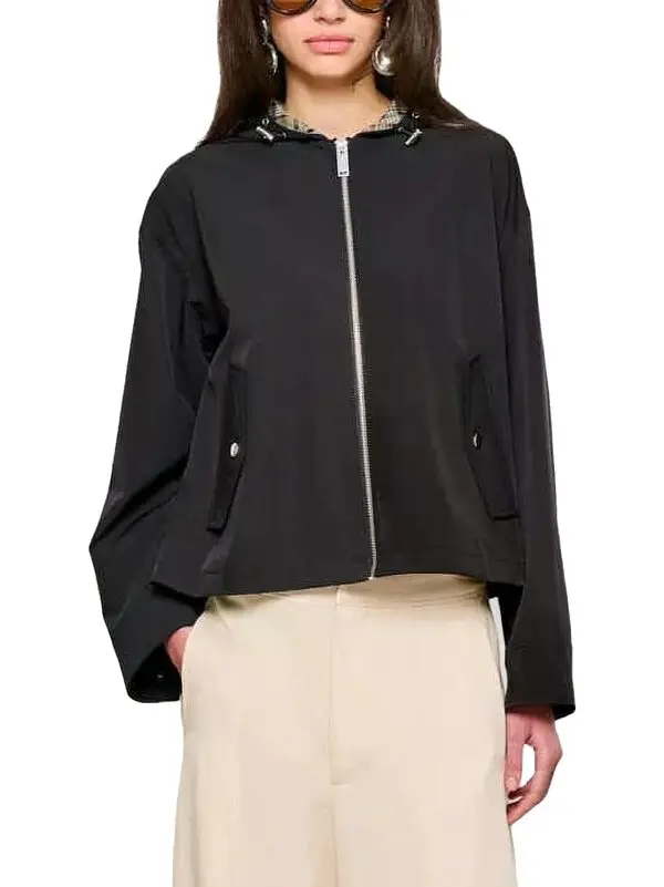 OOF WEAR Zip-up Hooded Parka - Neutrals