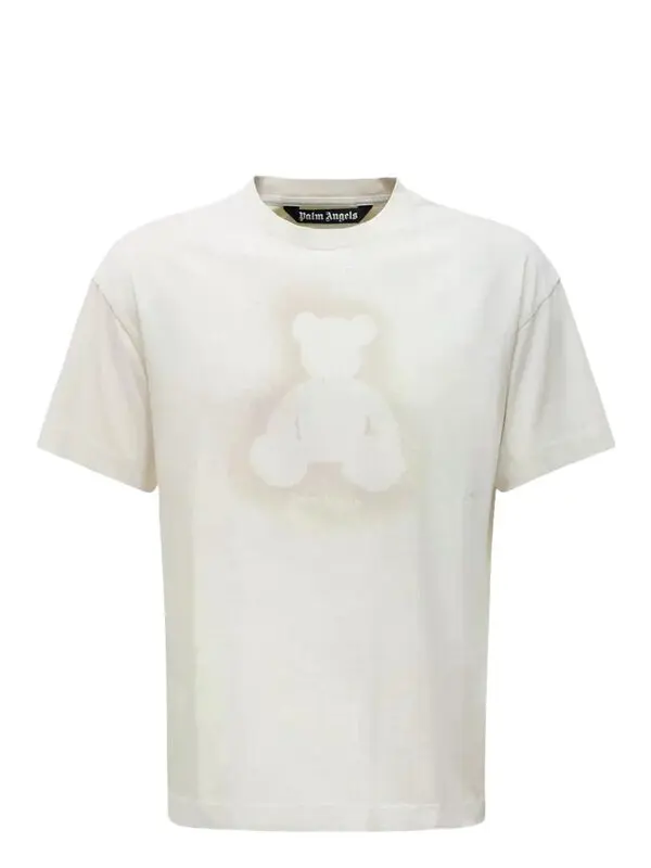 Palm Angels Bear-print T-shirt - Neutrals