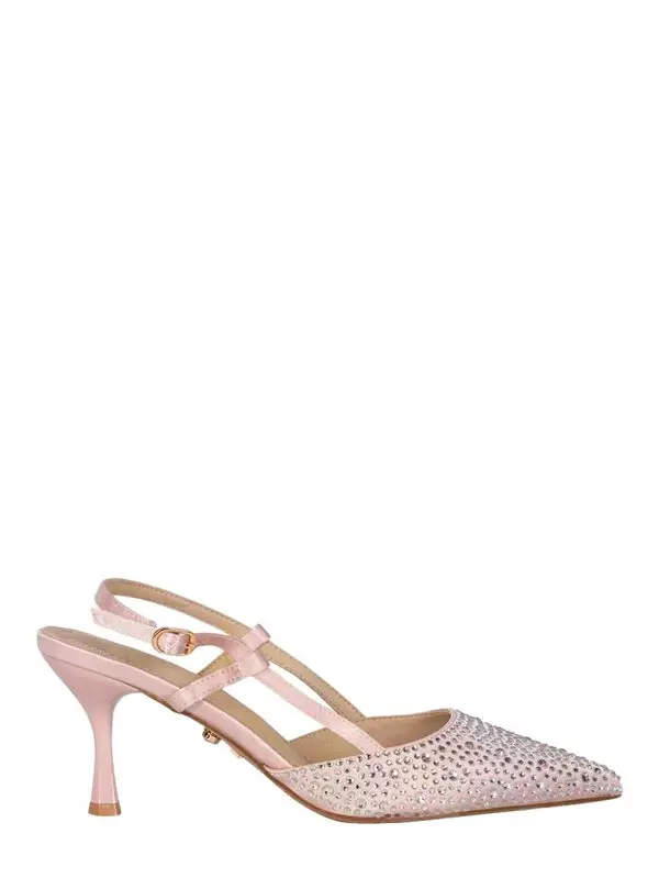 TWENTY FOURHAITCH Embellished Pumps - Pink