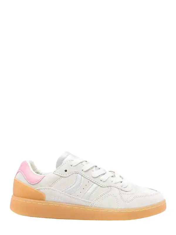 COOLWAY Goal Suede Sneakers - Neutrals
