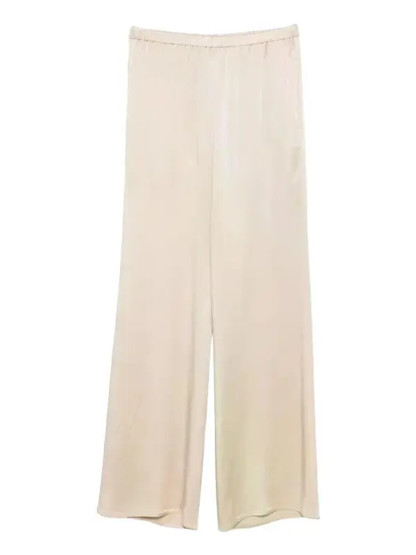 Antonelli Firenze Elasticated Palazzo Pants - Neutrals