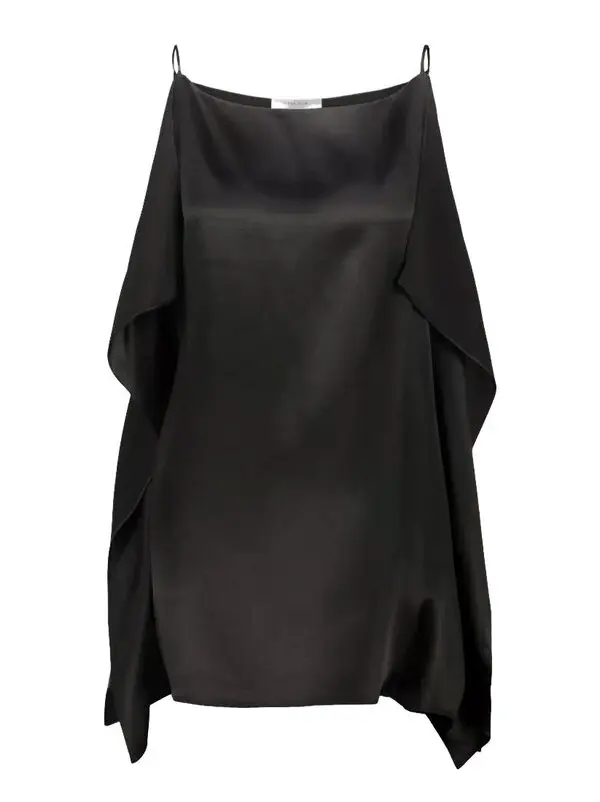 THE ROW Draped Camisole Top - Black