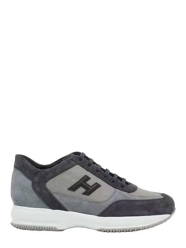 Hogan Panelled Sneakers - Blue