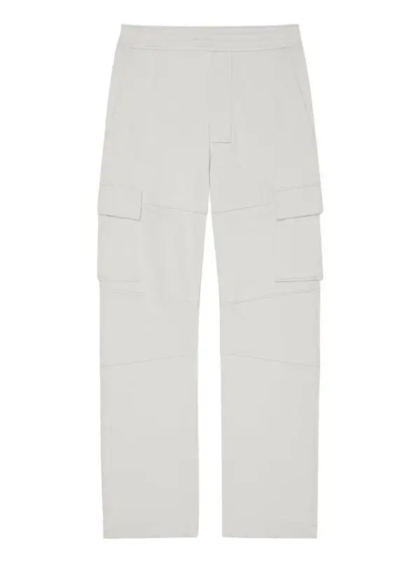 Givenchy Cotton Cargo Trousers - White