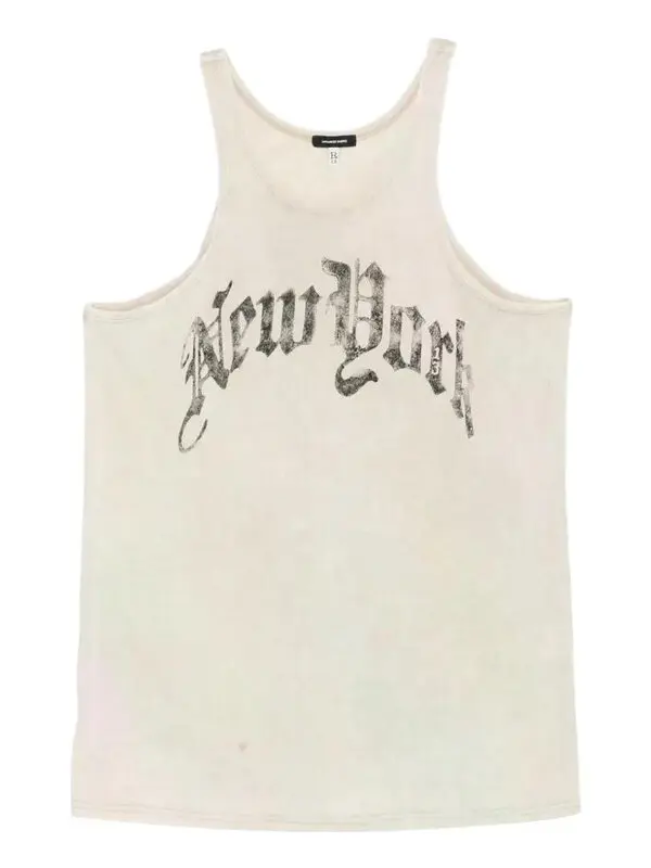 R13 Printed Tank Top - Neutrals