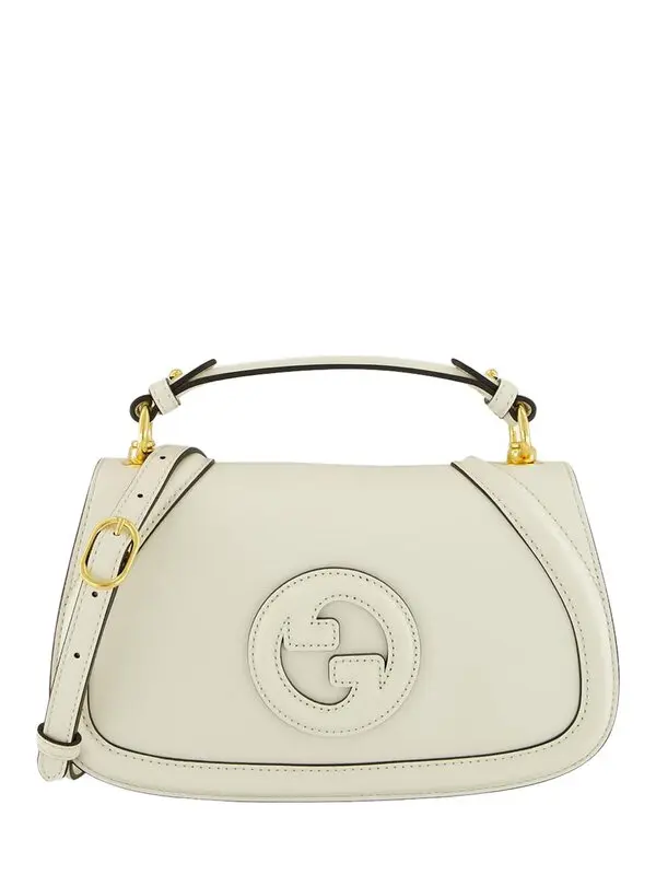 Gucci Leather Blondie Medium Bag - White